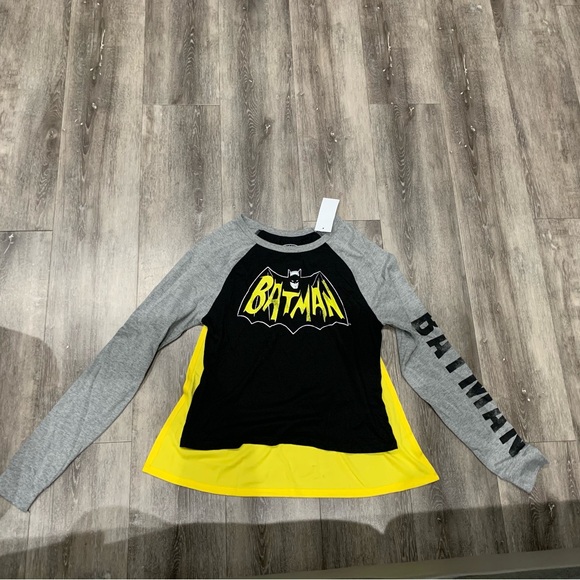 Batman | Tops | New Batman With Cape Long Sleeve | Poshmark